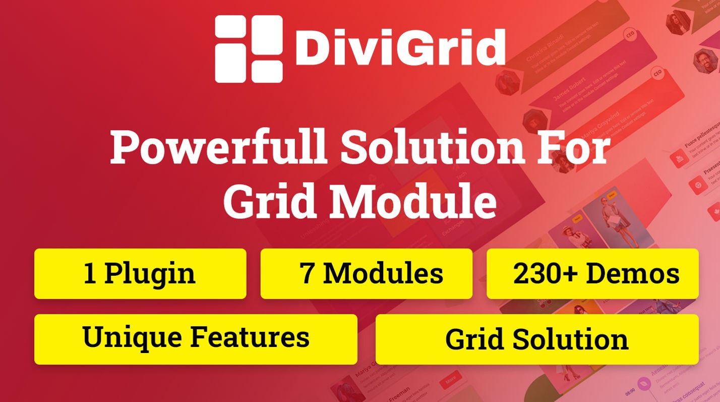 Divigrid Plugin - Divigrid