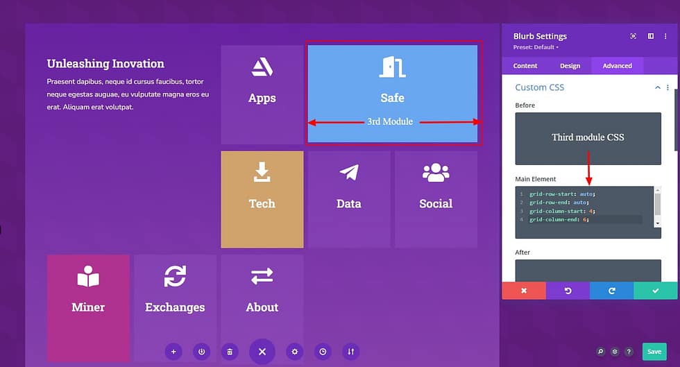 How To Create A CSS Grid Layout For Divi Modules - Divigrid